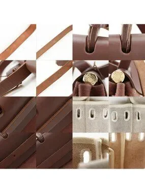 Hermes | Bags | Hermes Herbag Pm 2way Shoulder Toile Gm Beige Brown ...